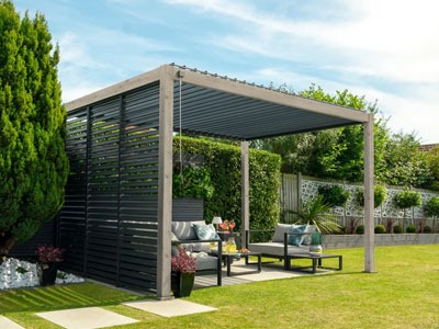 Give a modern touch to your outdoor living area: Install stylish and ...